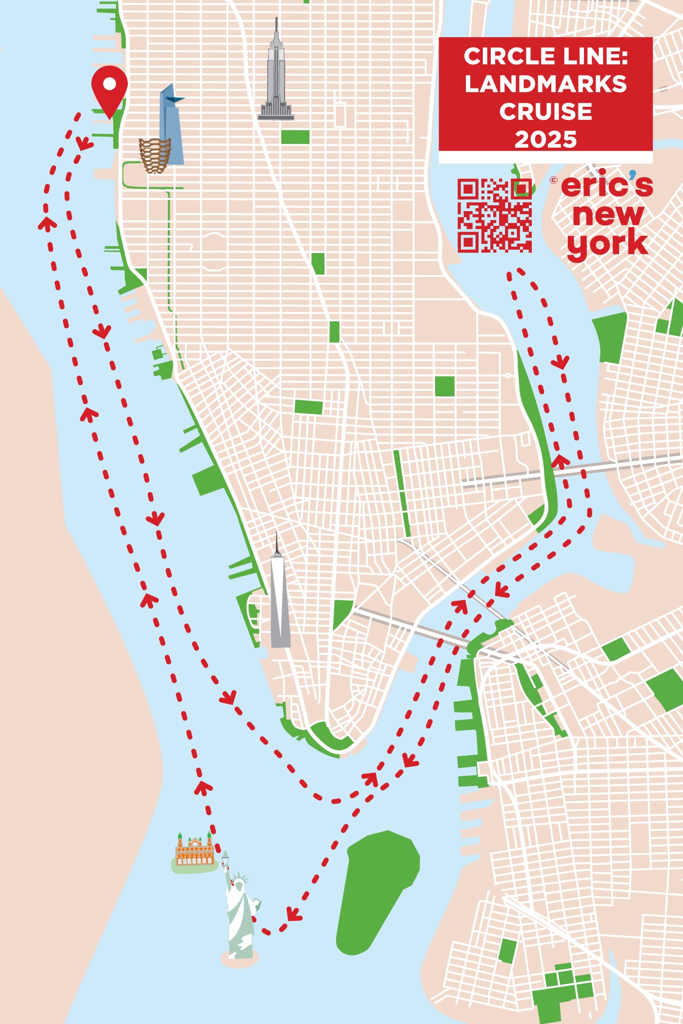 Circle Line: crucero Landmarks (1.5 horas) - NuevaYork.com